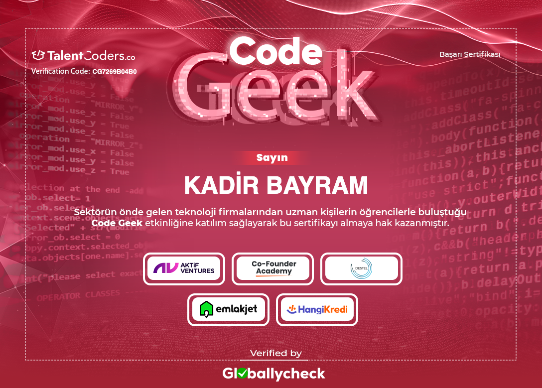 Kadir Bayram - Otomotiv Elektromekanik İş Makineleri Molecular Biology ...