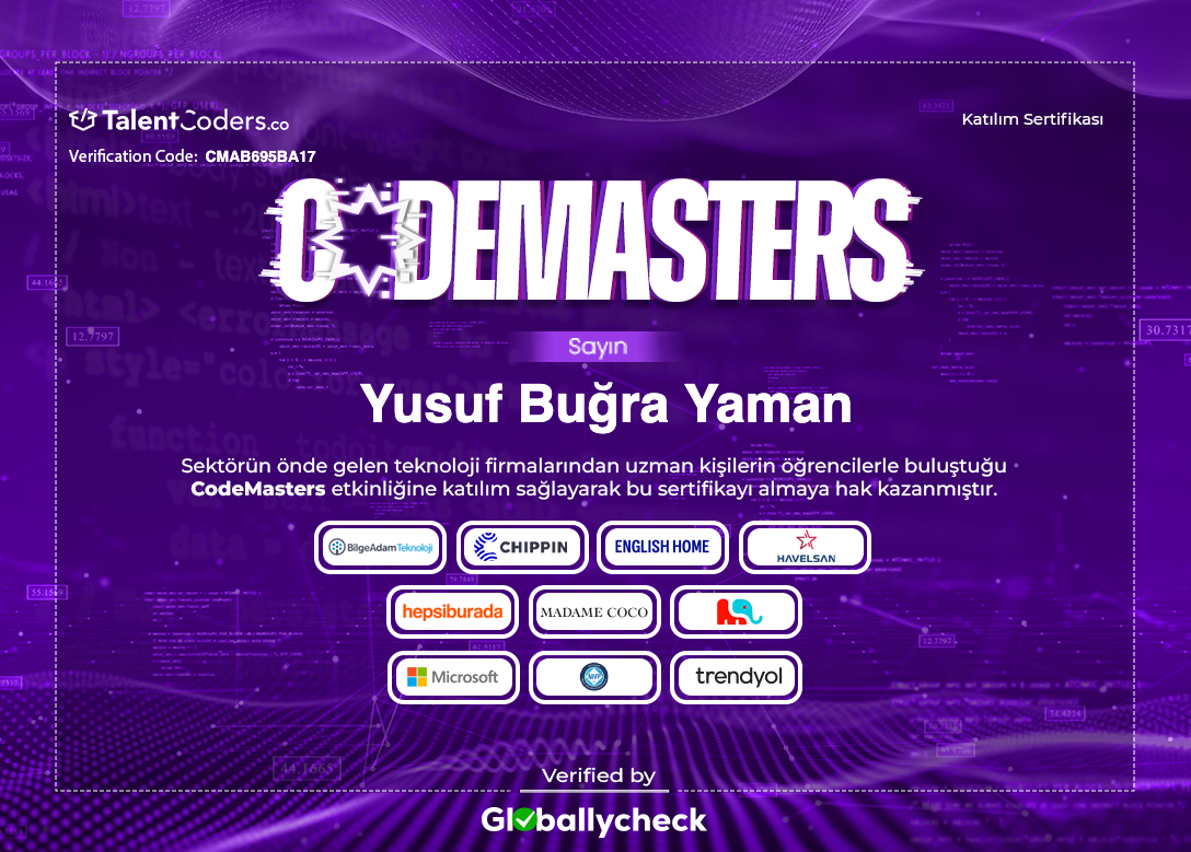 Yusuf Buğra Yaman - Information Systems Engineering Student at Ankara ...