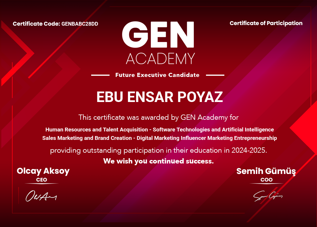 Ebu Ensar Poyaz - Mechanical Engineering Student at Kocaeli University | LinkedIn