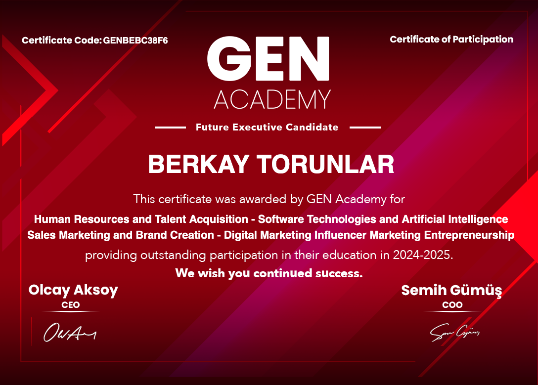 Berkay Torunlar - 👨‍💻 Full Stack Developer Trainee | GoIT Bootcamp Bolu Abant İzzet Baysal ...