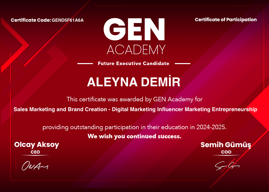 Aleyna Demir - . | LinkedIn