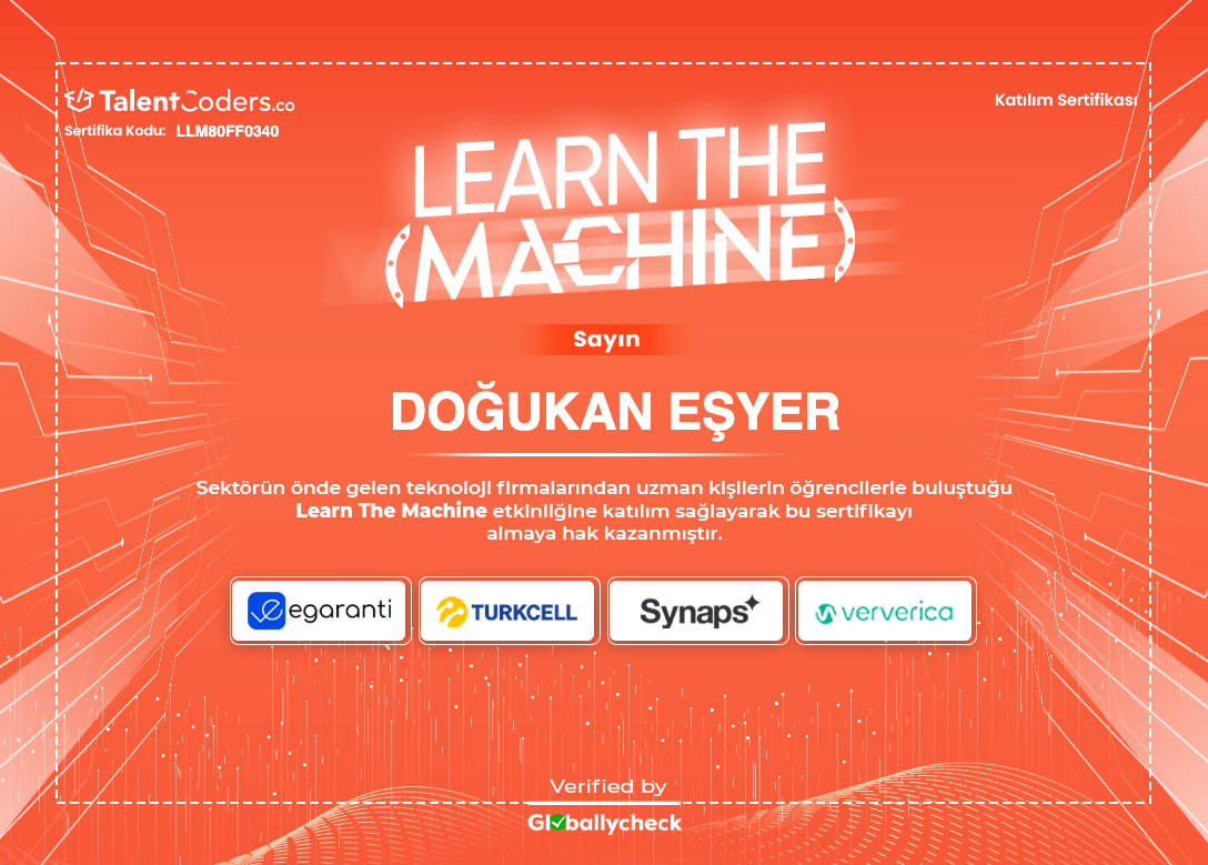 Doğukan Eşyer - Yönetim Bilişim Sistemleri 4. Sınıf Öğrencisi ...