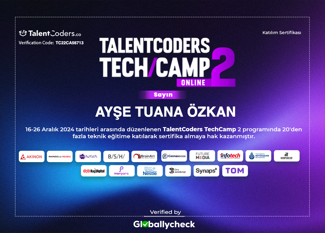 Tuana Özkan - Computer Engineering Student At Acıbadem University | LinkedIn